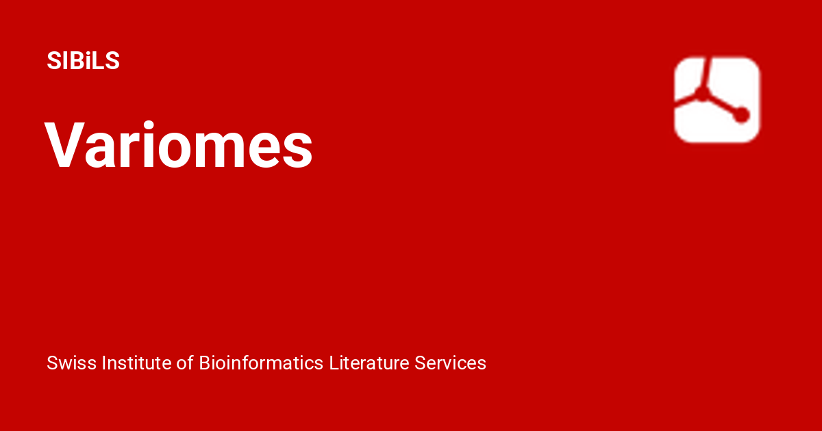 Variomes - SIBiLS